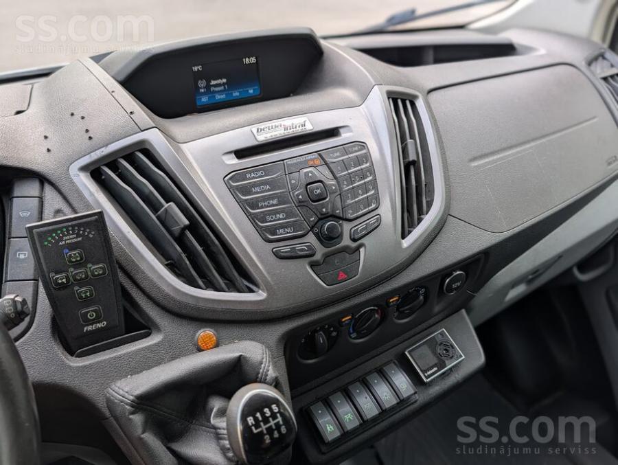 Balts Ford Transit 2016 Jūrmala, ar dzinēja tilpumu 2.00 L un nobraukumu 0 tūkst. km par 7450 €, foto 15 vietnē AUTOMOTO.COM.LV