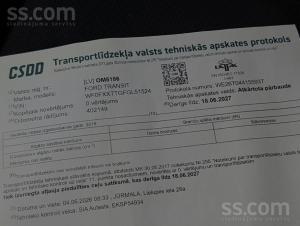 Balts Ford Transit 2016 Jūrmala, ar dzinēja tilpumu 2.00 L un nobraukumu 0 tūkst. km par 7450 €, foto 25 vietnē AUTOMOTO.COM.LV