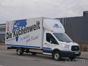 White Ford Transit 2016 in Riga, with an engine capacity of 2.20 L and mileage of 305 thousand km for 8950 €, photo 3 on AUTOMOTO.COM.LV