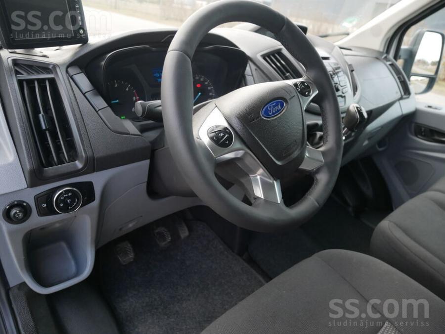White Ford Transit 2016 in Riga, with an engine capacity of 2.20 L and mileage of 305 thousand km for 8950 €, photo 11 on AUTOMOTO.COM.LV
