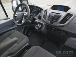 White Ford Transit 2016 in Riga, with an engine capacity of 2.20 L and mileage of 305 thousand km for 8950 €, photo 14 on AUTOMOTO.COM.LV