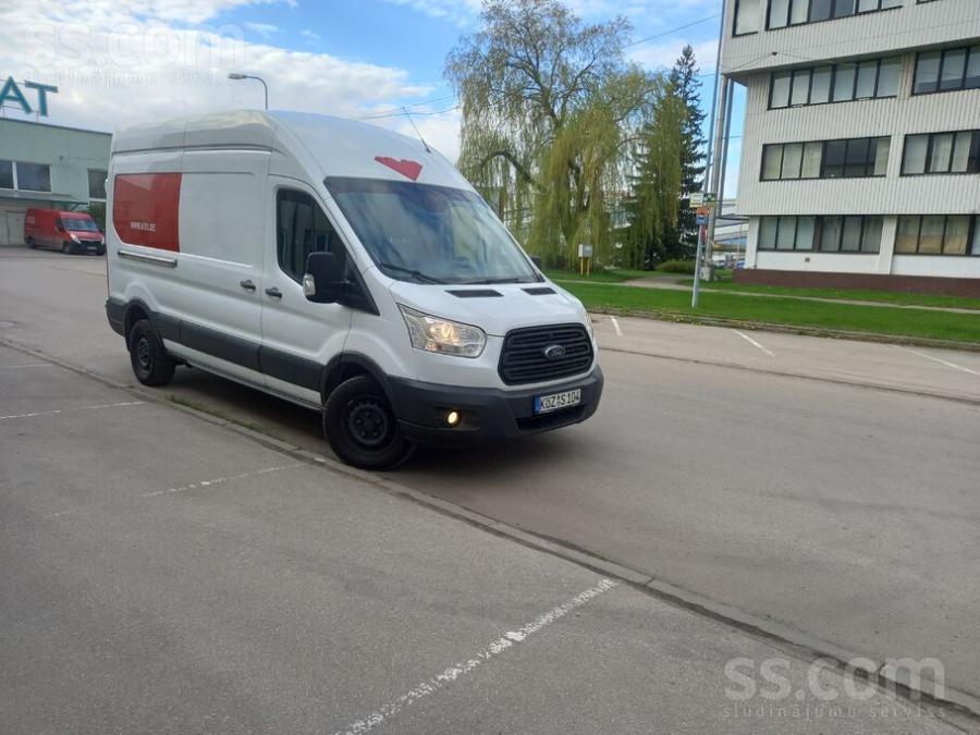 White Ford Transit 2016 in Riga, with an engine capacity of 2.20 L and mileage of 0 thousand km for 10000 €, photo 4 on AUTOMOTO.COM.LV
