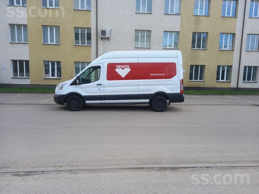 White Ford Transit 2016 in Riga, with an engine capacity of 2.20 L and mileage of 0 thousand km for 10000 €, photo 6 on AUTOMOTO.COM.LV