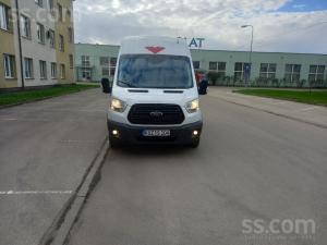 White Ford Transit 2016 in Riga, with an engine capacity of 2.20 L and mileage of 0 thousand km for 10000 €, photo 7 on AUTOMOTO.COM.LV