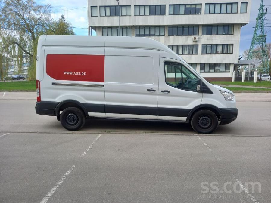 White Ford Transit 2016 in Riga, with an engine capacity of 2.20 L and mileage of 0 thousand km for 10000 €, photo 8 on AUTOMOTO.COM.LV