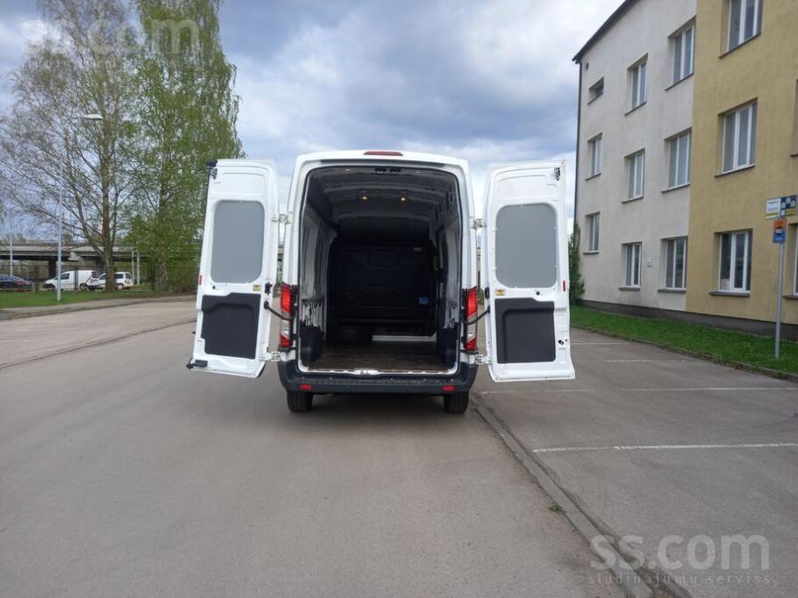 White Ford Transit 2016 in Riga, with an engine capacity of 2.20 L and mileage of 0 thousand km for 10000 €, photo 10 on AUTOMOTO.COM.LV