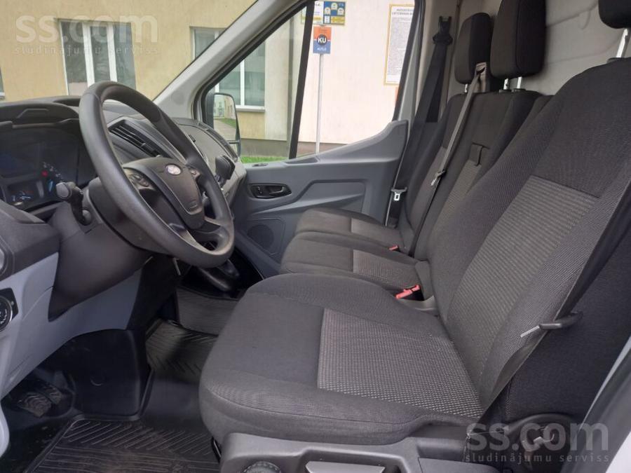 White Ford Transit 2016 in Riga, with an engine capacity of 2.20 L and mileage of 0 thousand km for 10000 €, photo 15 on AUTOMOTO.COM.LV