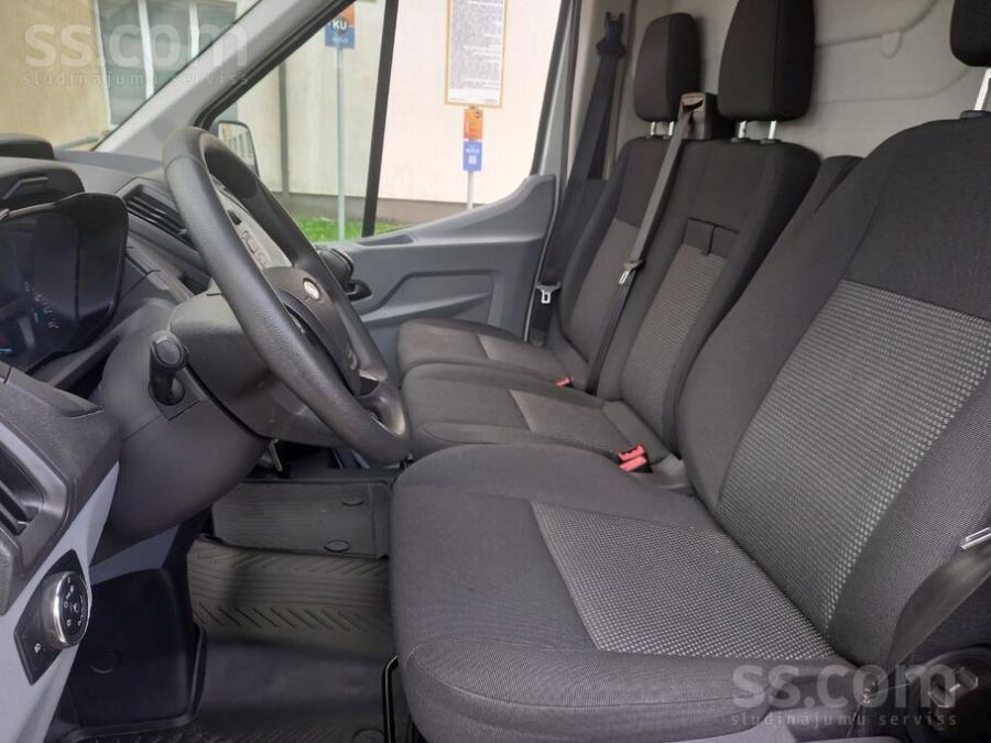 White Ford Transit 2016 in Riga, with an engine capacity of 2.20 L and mileage of 0 thousand km for 10000 €, photo 16 on AUTOMOTO.COM.LV