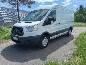 White Ford Transit 2016 in Riga, with an engine capacity of 2.20 L and mileage of 231 thousand km for 9450 €, photo  on AUTOMOTO.COM.LV