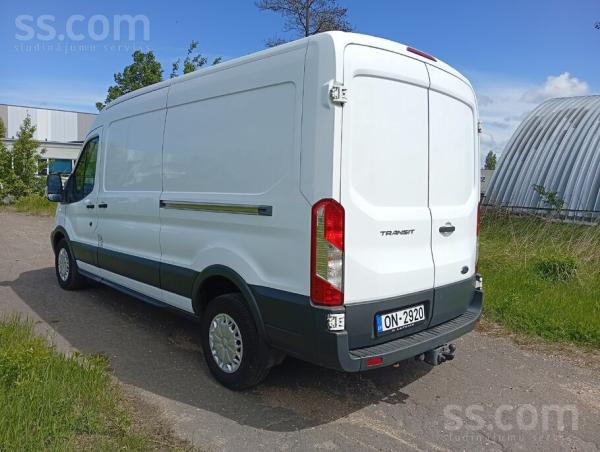 White Ford Transit 2016 in Riga, with an engine capacity of 2.20 L and mileage of 231 thousand km for 9450 €, photo 3 on AUTOMOTO.COM.LV