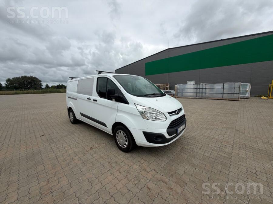 White Ford Transit 2016 in Liepaja, with an engine capacity of 2.00 L and mileage of 143 thousand km for 12100 €, photo 1 on AUTOMOTO.COM.LV