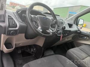 White Ford Transit 2016 in Liepaja, with an engine capacity of 2.00 L and mileage of 143 thousand km for 12100 €, photo 13 on AUTOMOTO.COM.LV