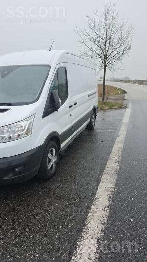White Ford Transit 2016 in Liepaja, with an engine capacity of 2.20 L and mileage of 183 thousand km for 6000 €, photo 3 on AUTOMOTO.COM.LV
