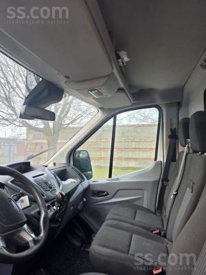 White Ford Transit 2016 in Liepaja, with an engine capacity of 2.20 L and mileage of 183 thousand km for 6000 €, photo 12 on AUTOMOTO.COM.LV
