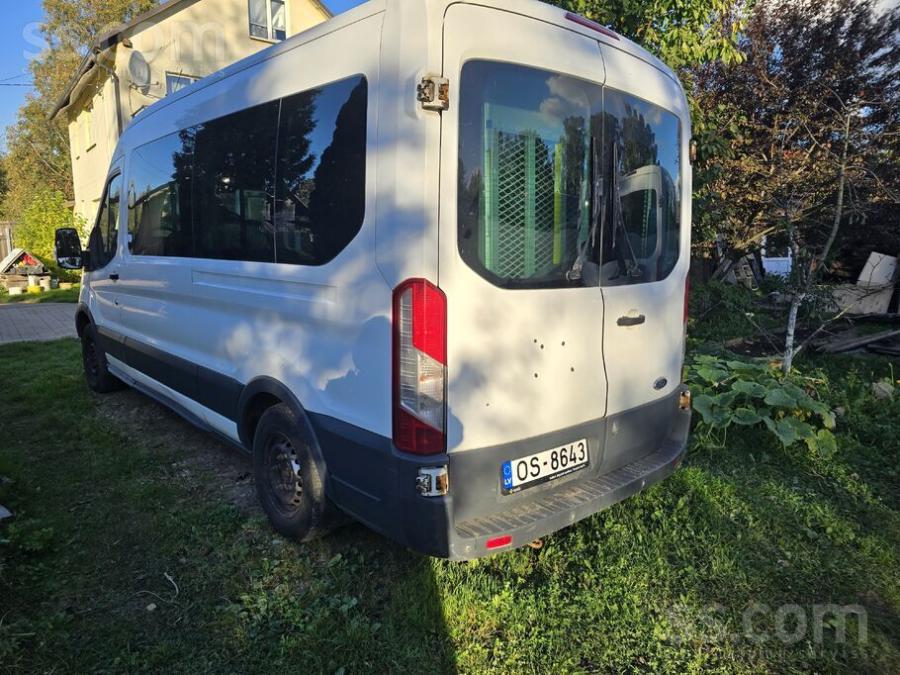 White Ford Transit 2016 in Riga, with an engine capacity of 2.00 L and mileage of 693 thousand km for 7000 €, photo 3 on AUTOMOTO.COM.LV