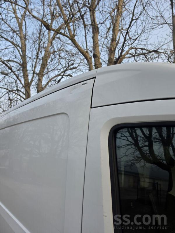 Ford Transit 2016 in Liepaja on AUTOMOTO.COM.LV White Ford Transit 2016 in Liepaja, with an engine capacity of 2.20 L and mileage of 179 thousand km for 6000 €, photo 3 on AUTOMOTO.COM.LV