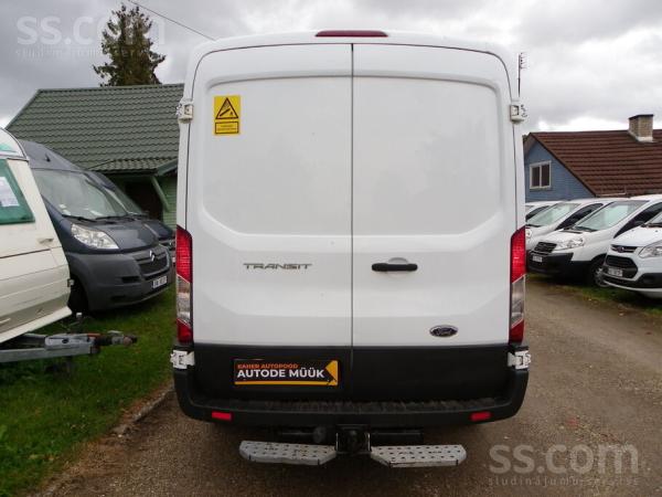 White Ford Transit 2016 in Valka, with an engine capacity of 2.20 L and mileage of 120 thousand km for 7800 €, photo 7 on AUTOMOTO.COM.LV