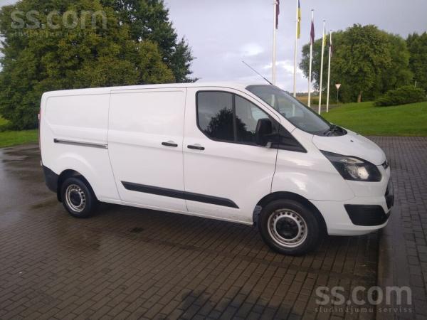 White Ford Transit 2017 in Liepaja, with an engine capacity of 2.00 L and mileage of 120 thousand km for 10043 €, photo 3 on AUTOMOTO.COM.LV