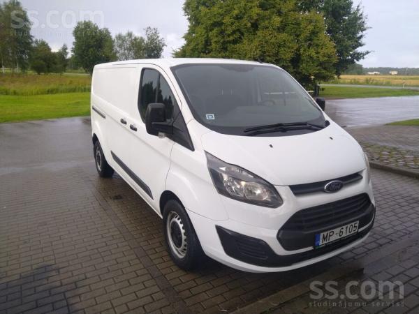 White Ford Transit 2017 in Liepaja, with an engine capacity of 2.00 L and mileage of 120 thousand km for 10043 €, photo 2 on AUTOMOTO.COM.LV