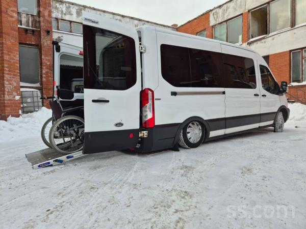 Balts Ford Transit 2017 Jelgava, ar dzinēja tilpumu 2.00 L un nobraukumu 334 tūkst. km par 12100 €, foto 3 vietnē AUTOMOTO.COM.LV