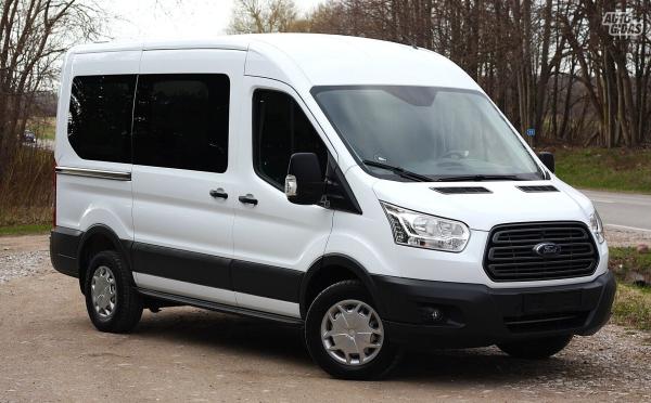 White Ford Transit 2017 in Petrikaiciai, with an engine capacity of 2.00 L and mileage of 174 thousand km for 13499 €, photo 10 on AUTOMOTO.COM.LV