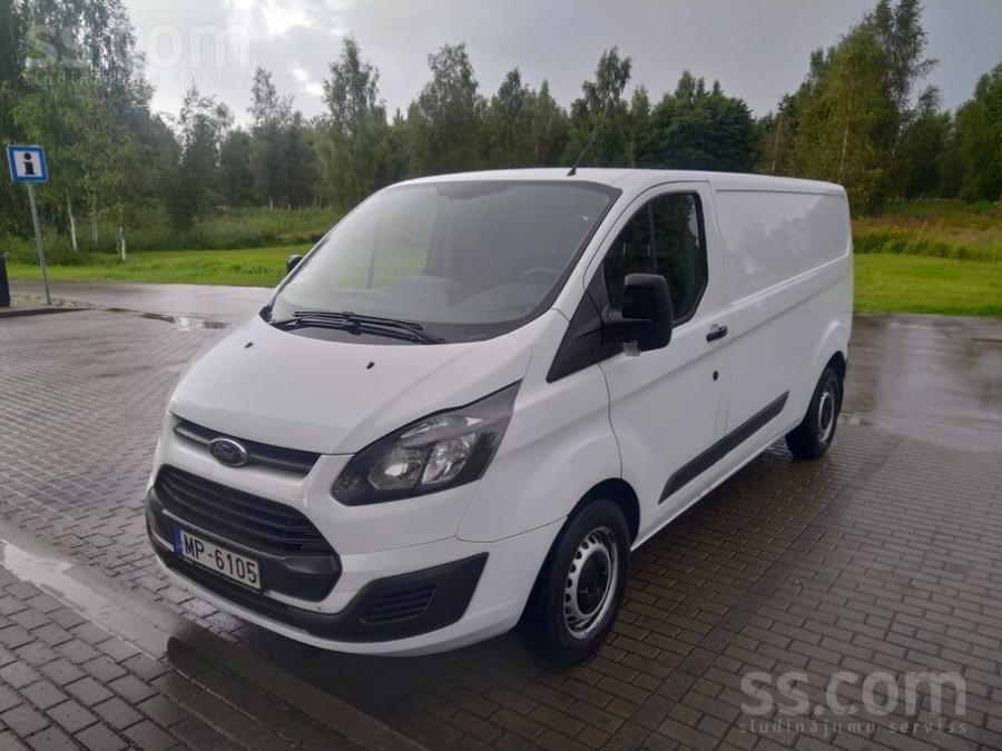 White Ford Transit 2017 in Liepaja, with an engine capacity of 2.00 L and mileage of 125 thousand km for 10800 €, photo 1 on AUTOMOTO.COM.LV