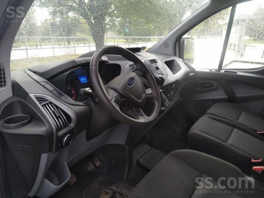 White Ford Transit 2017 in Liepaja, with an engine capacity of 2.00 L and mileage of 125 thousand km for 10800 €, photo 9 on AUTOMOTO.COM.LV