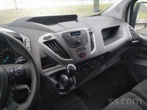 White Ford Transit 2017 in Liepaja, with an engine capacity of 2.00 L and mileage of 125 thousand km for 10800 €, photo 10 on AUTOMOTO.COM.LV