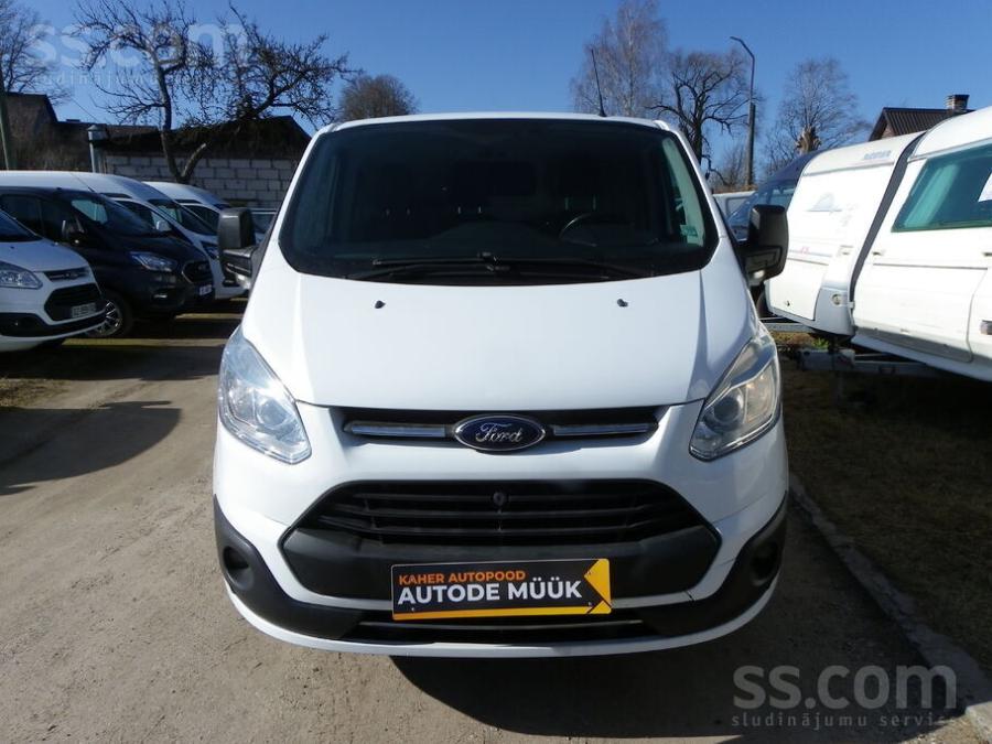 White Ford Transit 2017 in Valka, with an engine capacity of 2.00 L and mileage of 190 thousand km for 8900 €, photo 4 on AUTOMOTO.COM.LV