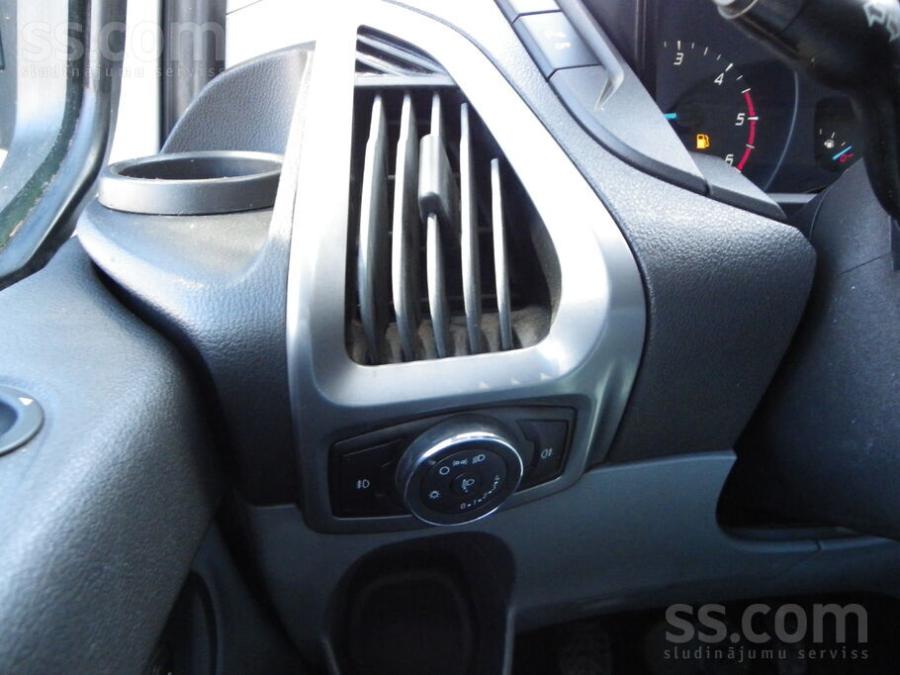 White Ford Transit 2017 in Valka, with an engine capacity of 2.00 L and mileage of 190 thousand km for 8900 €, photo 13 on AUTOMOTO.COM.LV