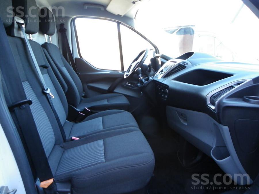 White Ford Transit 2017 in Valka, with an engine capacity of 2.00 L and mileage of 190 thousand km for 8900 €, photo 15 on AUTOMOTO.COM.LV