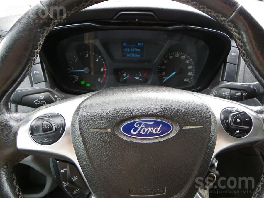 White Ford Transit 2017 in Valka, with an engine capacity of 2.00 L and mileage of 143 thousand km for 8600 €, photo 9 on AUTOMOTO.COM.LV