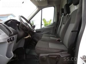 White Ford Transit 2017 in Valka, with an engine capacity of 2.00 L and mileage of 143 thousand km for 8600 €, photo 13 on AUTOMOTO.COM.LV