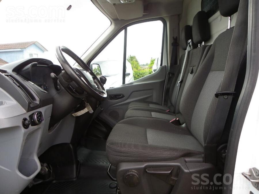 White Ford Transit 2017 in Valka, with an engine capacity of 2.00 L and mileage of 143 thousand km for 8600 €, photo 13 on AUTOMOTO.COM.LV