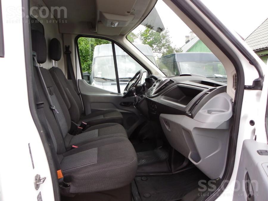 White Ford Transit 2017 in Valka, with an engine capacity of 2.00 L and mileage of 143 thousand km for 8600 €, photo 14 on AUTOMOTO.COM.LV