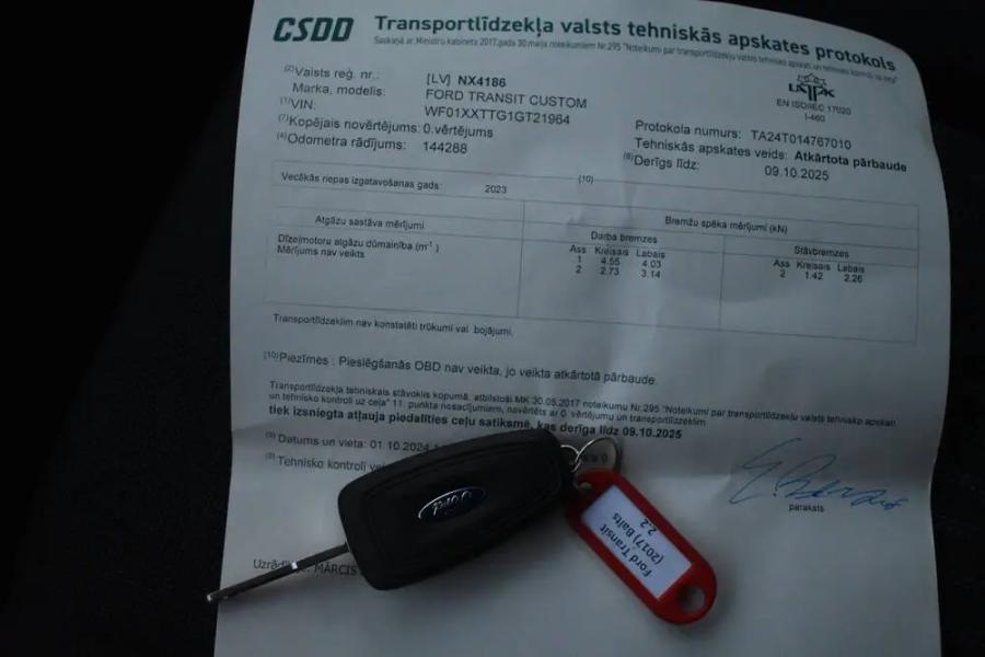 Balts Ford Transit 2017 Talsi, ar dzinēja tilpumu 2.00 L un nobraukumu 144 tūkst. km par 15500 €, foto 20 vietnē AUTOMOTO.COM.LV