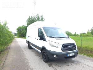 White Ford Transit 2017 in Riga, with an engine capacity of 2.00 L and mileage of 189 thousand km for 8900 €, photo 4 on AUTOMOTO.COM.LV