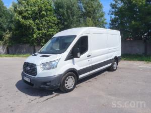 White Ford Transit 2017 in Riga, with an engine capacity of 2.00 L and mileage of 183 thousand km for 10900 €, photo  on AUTOMOTO.COM.LV