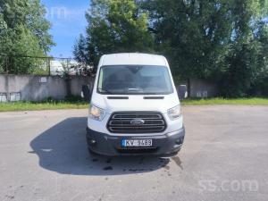 White Ford Transit 2017 in Riga, with an engine capacity of 2.00 L and mileage of 183 thousand km for 10900 €, photo 17 on AUTOMOTO.COM.LV