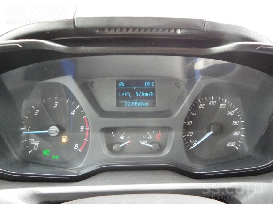 White Ford Transit 2017 in Valka, with an engine capacity of 2.00 L and mileage of 222 thousand km for 8700 €, photo 11 on AUTOMOTO.COM.LV