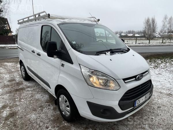 White Ford Transit 2018 in Riga, with an engine capacity of 2.00 L and mileage of 108 thousand km for 9470 €, photo 7 on AUTOMOTO.COM.LV