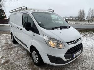 White Ford Transit 2018 in Riga, with an engine capacity of 2.00 L and mileage of 108 thousand km for 9450 €, photo 7 on AUTOMOTO.COM.LV