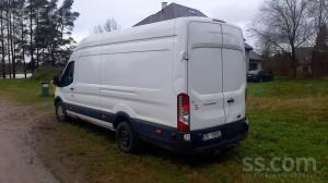 White Ford Transit 2018 in Riga, with an engine capacity of 2.00 L and mileage of 315 thousand km for 9200 €, photo 3 on AUTOMOTO.COM.LV