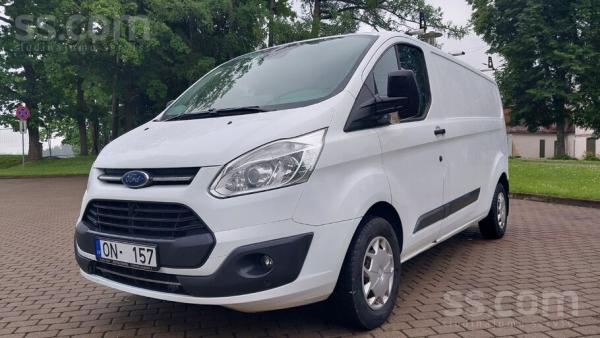 White Ford Transit 2018 in Aluksne, with an engine capacity of 2.00 L and mileage of 0 thousand km for 9700 €, photo 1 on AUTOMOTO.COM.LV