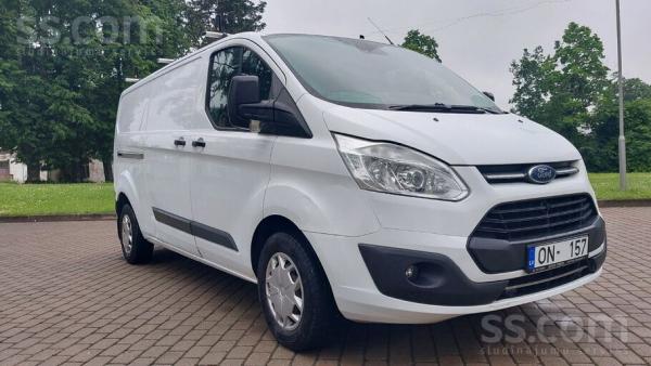 White Ford Transit 2018 in Aluksne, with an engine capacity of 2.00 L and mileage of 0 thousand km for 9700 €, photo 2 on AUTOMOTO.COM.LV