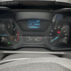 White Ford Transit 2018 in Riga, with an engine capacity of 2.00 L and mileage of 250 thousand km for 9600 €, photo 7 on AUTOMOTO.COM.LV