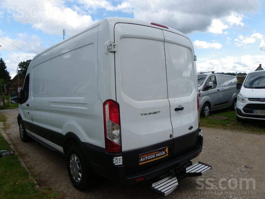 White Ford Transit 2018 in Valka, with an engine capacity of 2.00 L and mileage of 247 thousand km for 10800 €, photo 8 on AUTOMOTO.COM.LV