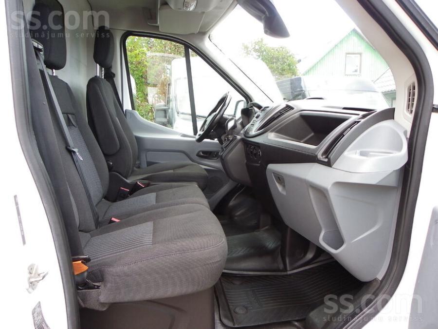White Ford Transit 2018 in Valka, with an engine capacity of 2.00 L and mileage of 247 thousand km for 10800 €, photo 16 on AUTOMOTO.COM.LV