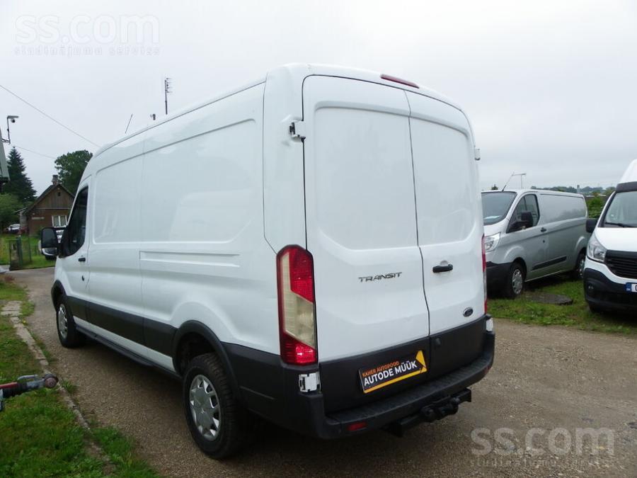 White Ford Transit 2019 in Valka, with an engine capacity of 2.00 L and mileage of 163 thousand km for 11300 €, photo 7 on AUTOMOTO.COM.LV
