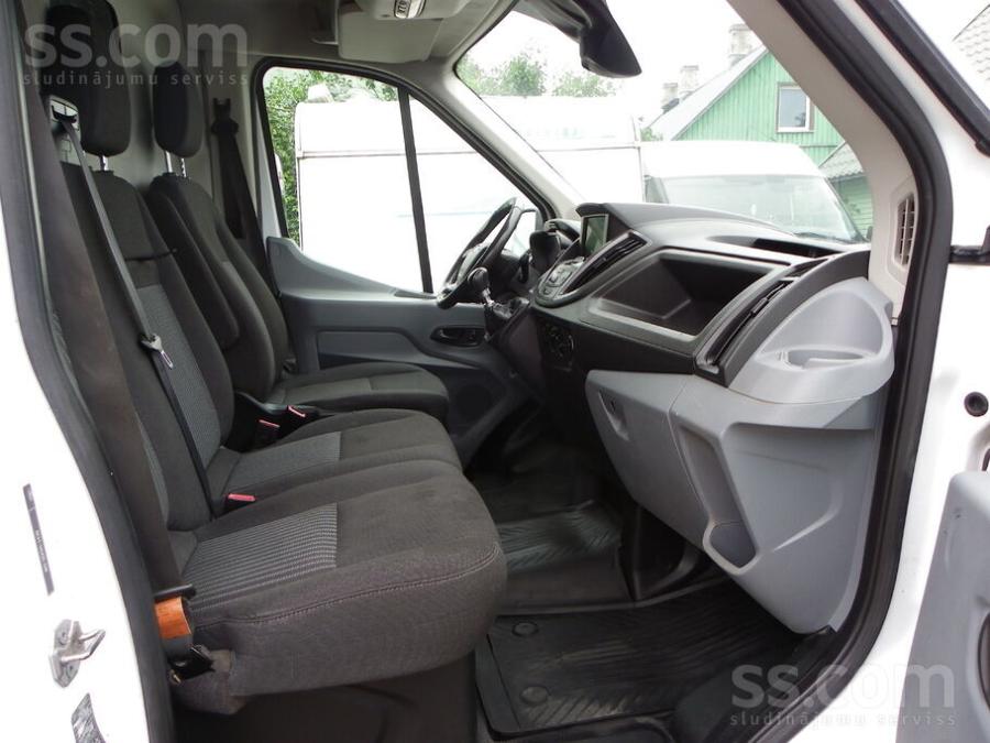 White Ford Transit 2019 in Valka, with an engine capacity of 2.00 L and mileage of 163 thousand km for 11300 €, photo 14 on AUTOMOTO.COM.LV